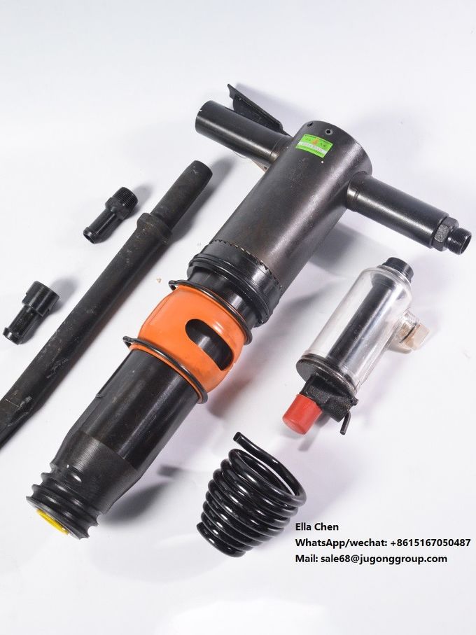 Hand Held Pneumatic Air Pick Jack Hammer , Pneumatic Rock Drill