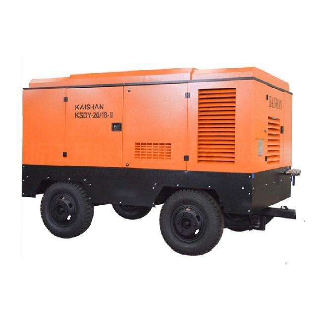18 Bar Portable Screw Compressor 132KW 700CFM Electric Two Stage ...