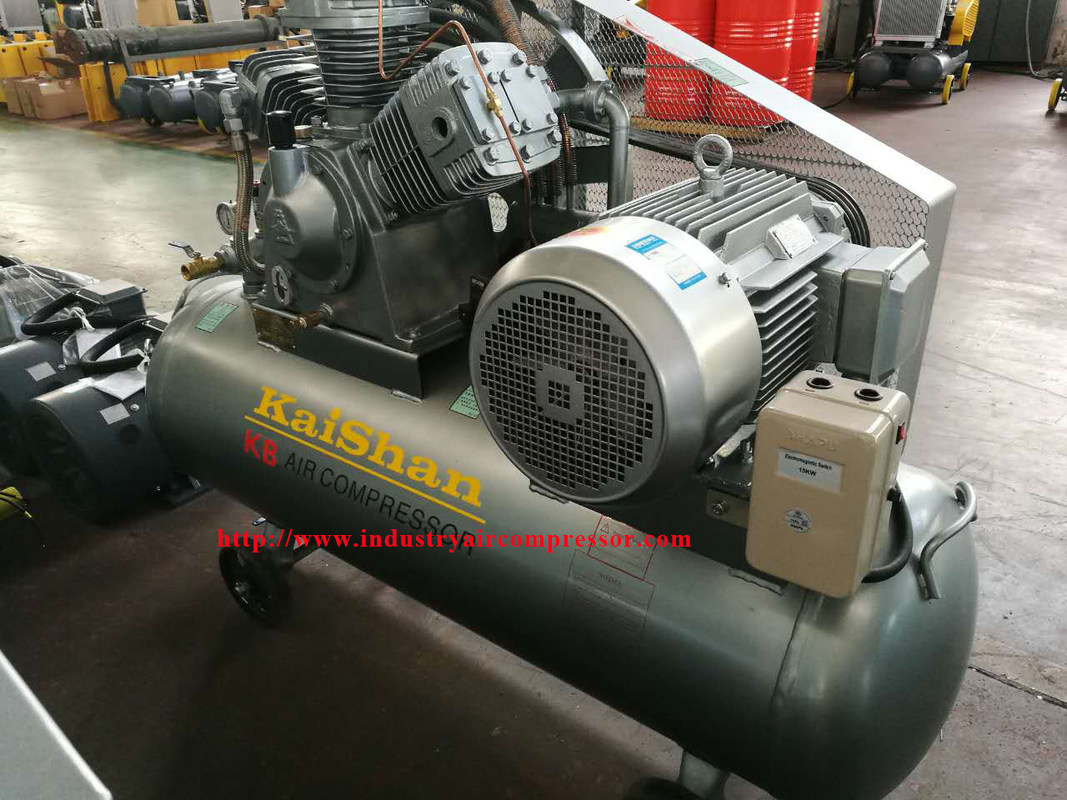 Electric Belt Driven Piston Air Compressor / Portable Piston Air ...