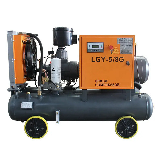 8bar Electric Removable LGY-5/8 High Pressure 185CFM Air Compressor 30kw