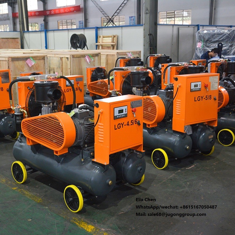 Portable Electric 8 Bar Small Screw Type Compressor For Quarry