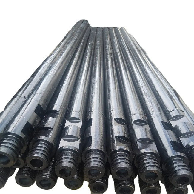 DTH Drill Pipes Drill Rod 76 89 102mm For Mining Drill Rig DTH Hammer ...